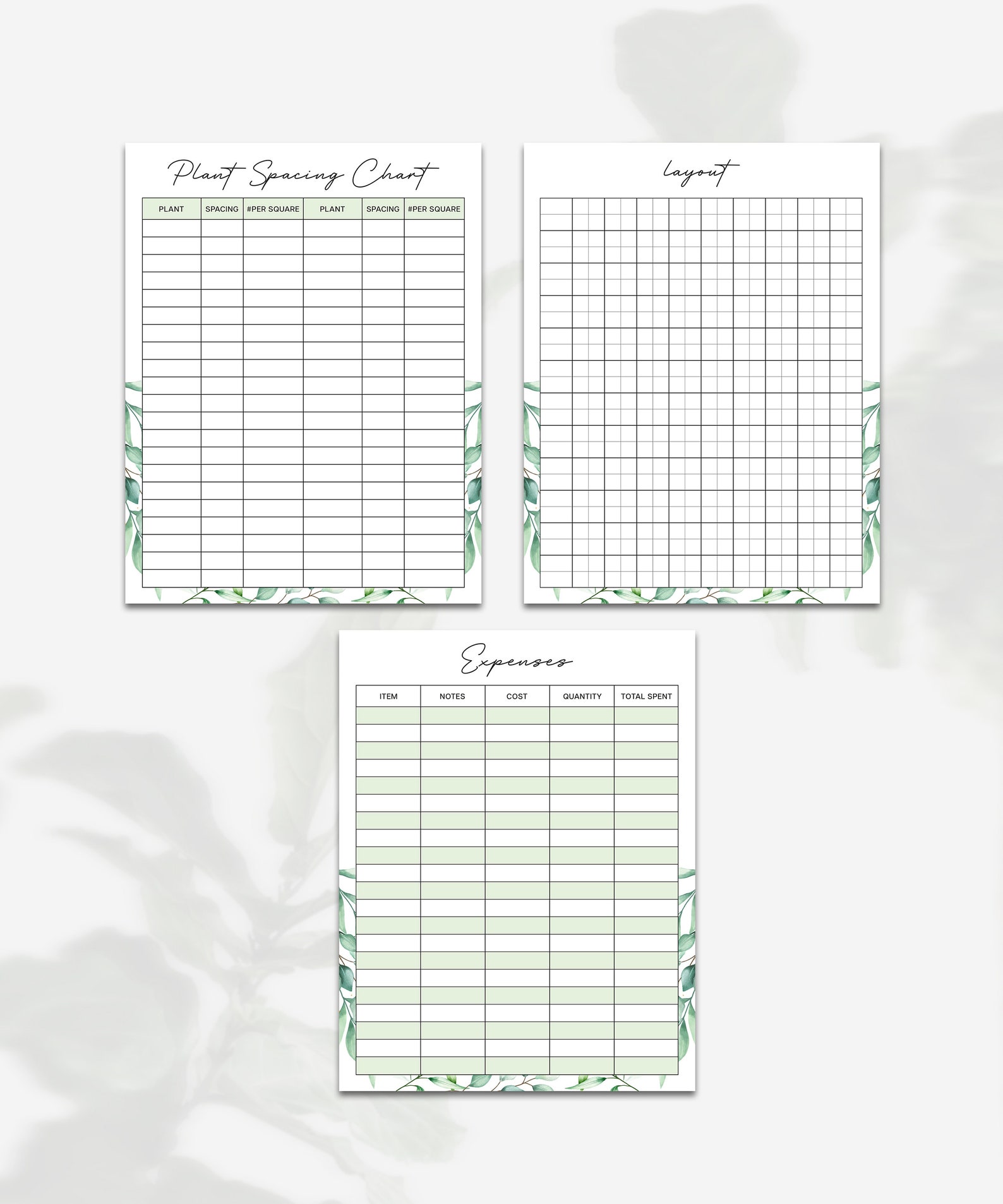 Garden Planner Printable, Gardening Diary, Garden Journal, Gardening ...