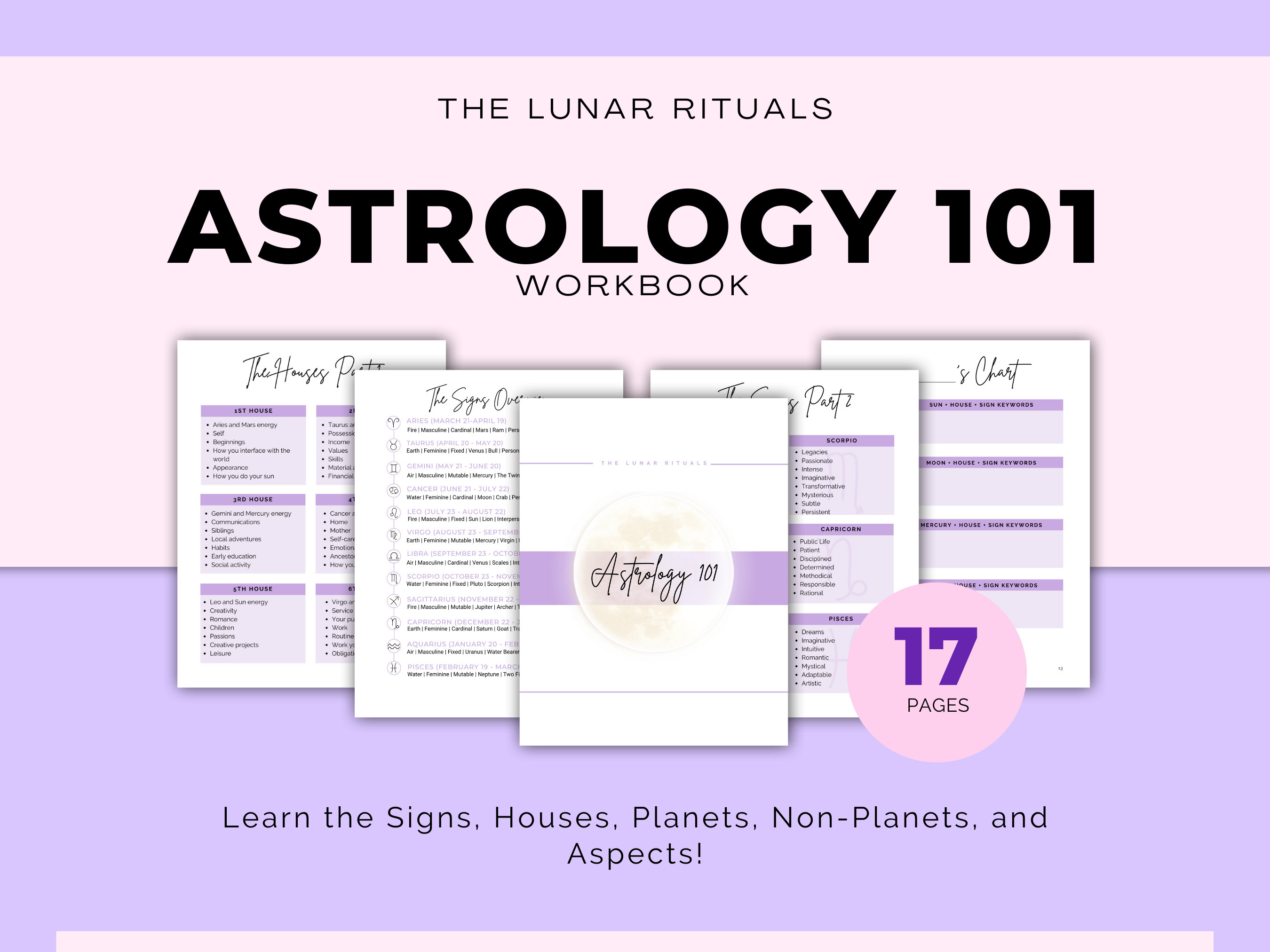 Astrology Cheat Sheet, Astrology 101, Astrology Printable, Astrology ...