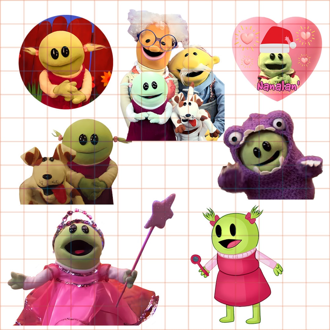 Nanalan Princess PNG Nanalan Who's That Wonderful Girl - Etsy