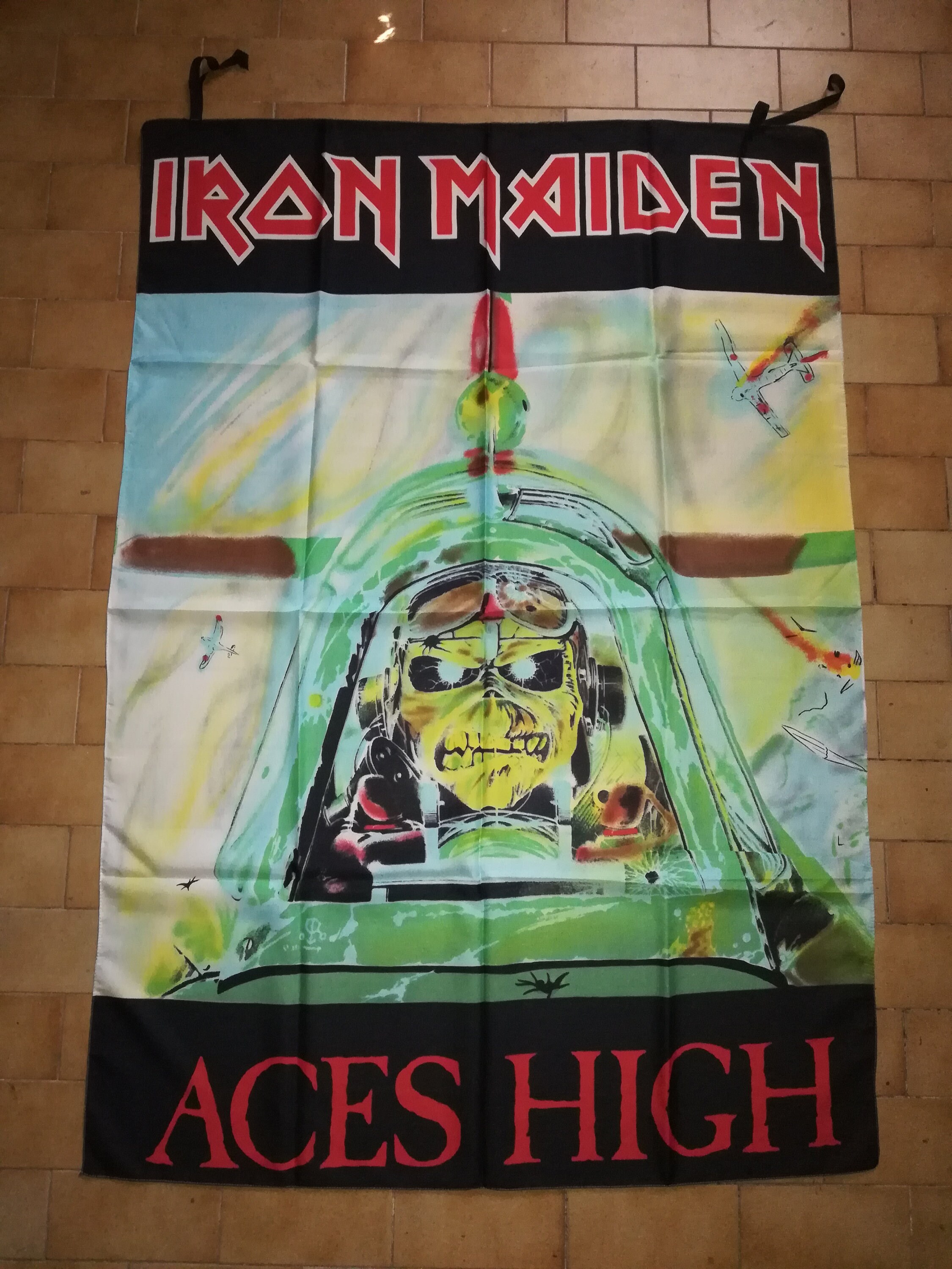 Iron Maiden Aces High Poster