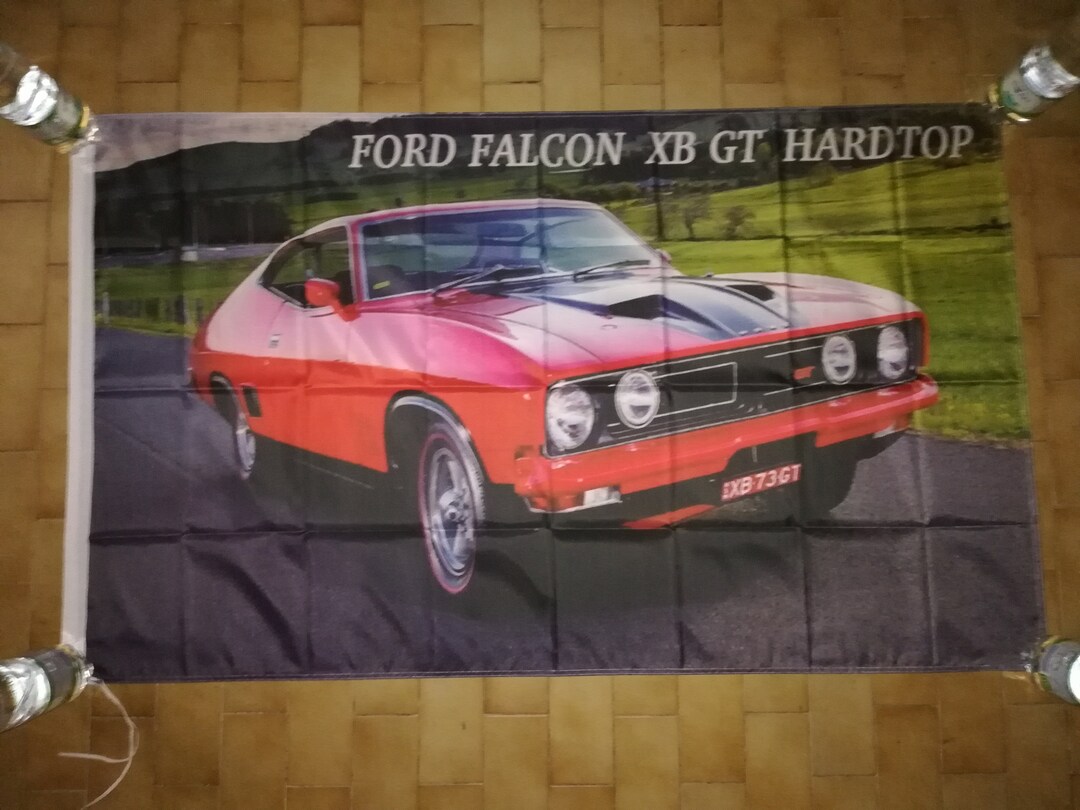 Vintage 1990s FORD Falcon GT 1972 Vintage Flag Flag / - Etsy
