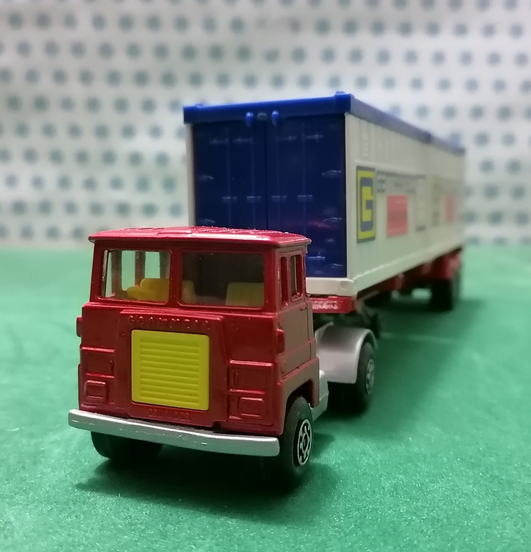SCAMMELL Tractor Crusader Container Truck Vintage Die-cast Matchbox ...