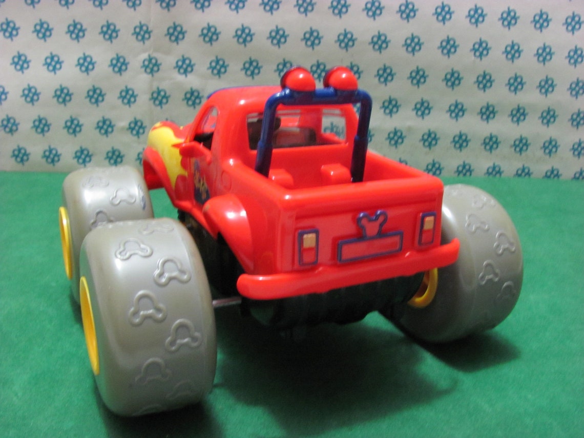 Mickey Mouse MONSTER TRUCK / Micky Mouse Vintage Toys the - Etsy