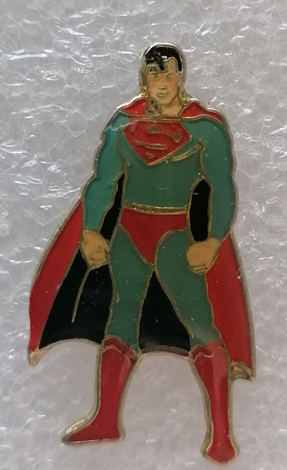 Vintage superman pin 80s - Gem