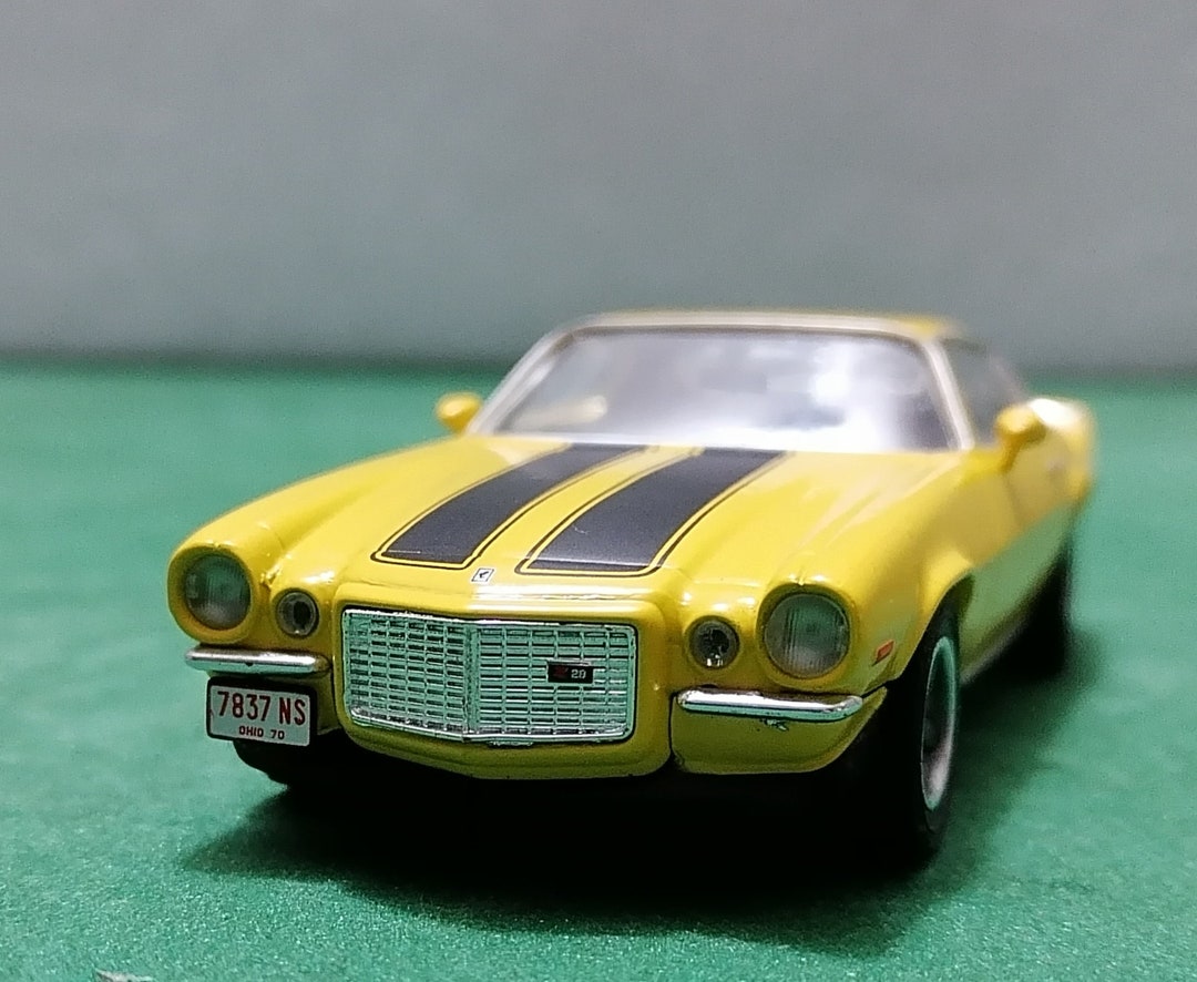 CHEVROLET CAMARO Z 28 1970 Vintage Diecast Scale 1/43 Scale - Etsy