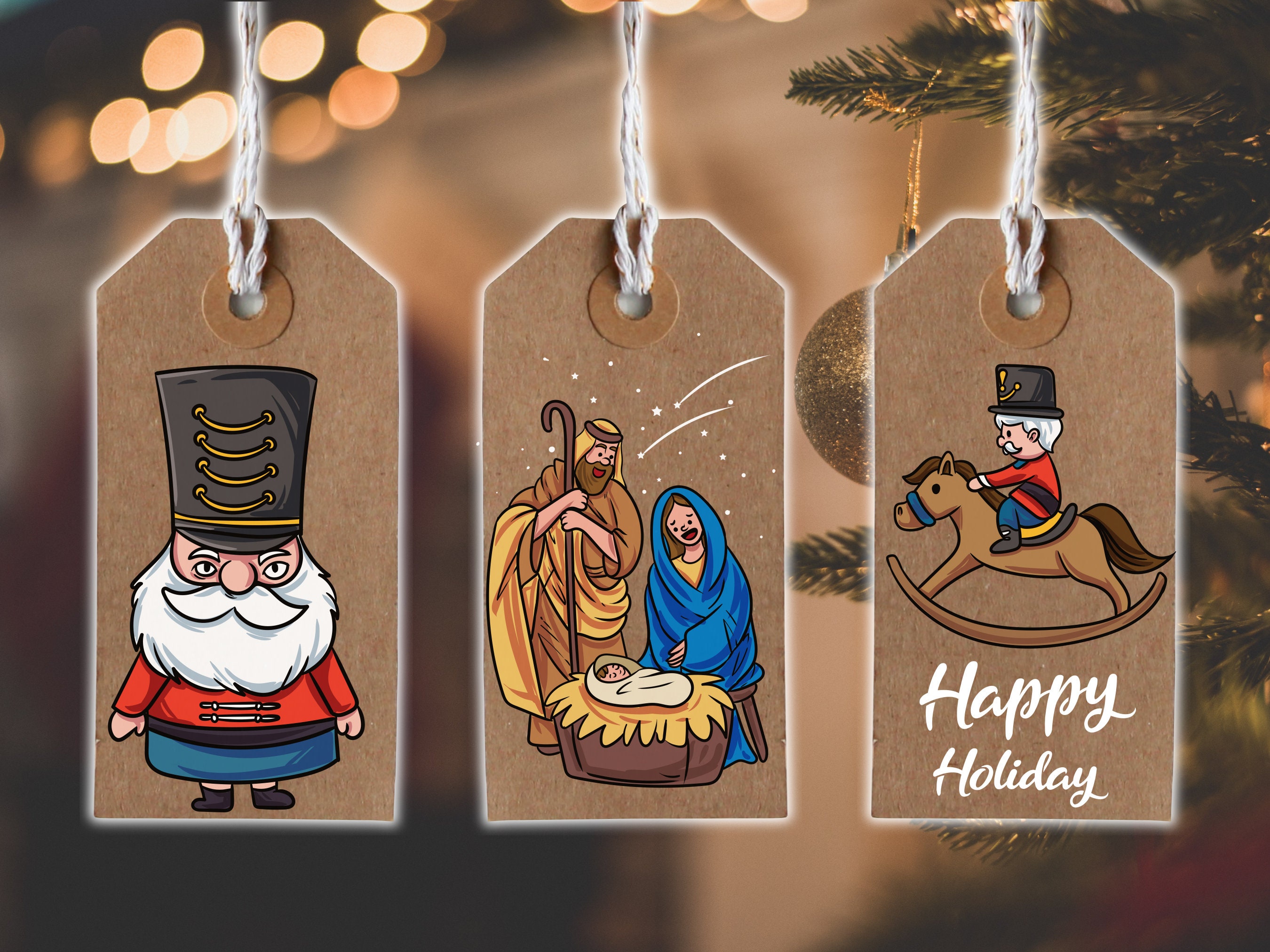 Nutcracker SVG Nativity Scene Clipart / Christmas SVG - Etsy