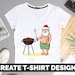 Christmas in July SVG / Grilling BBQ Santa Claus PNG / Grill Party ...