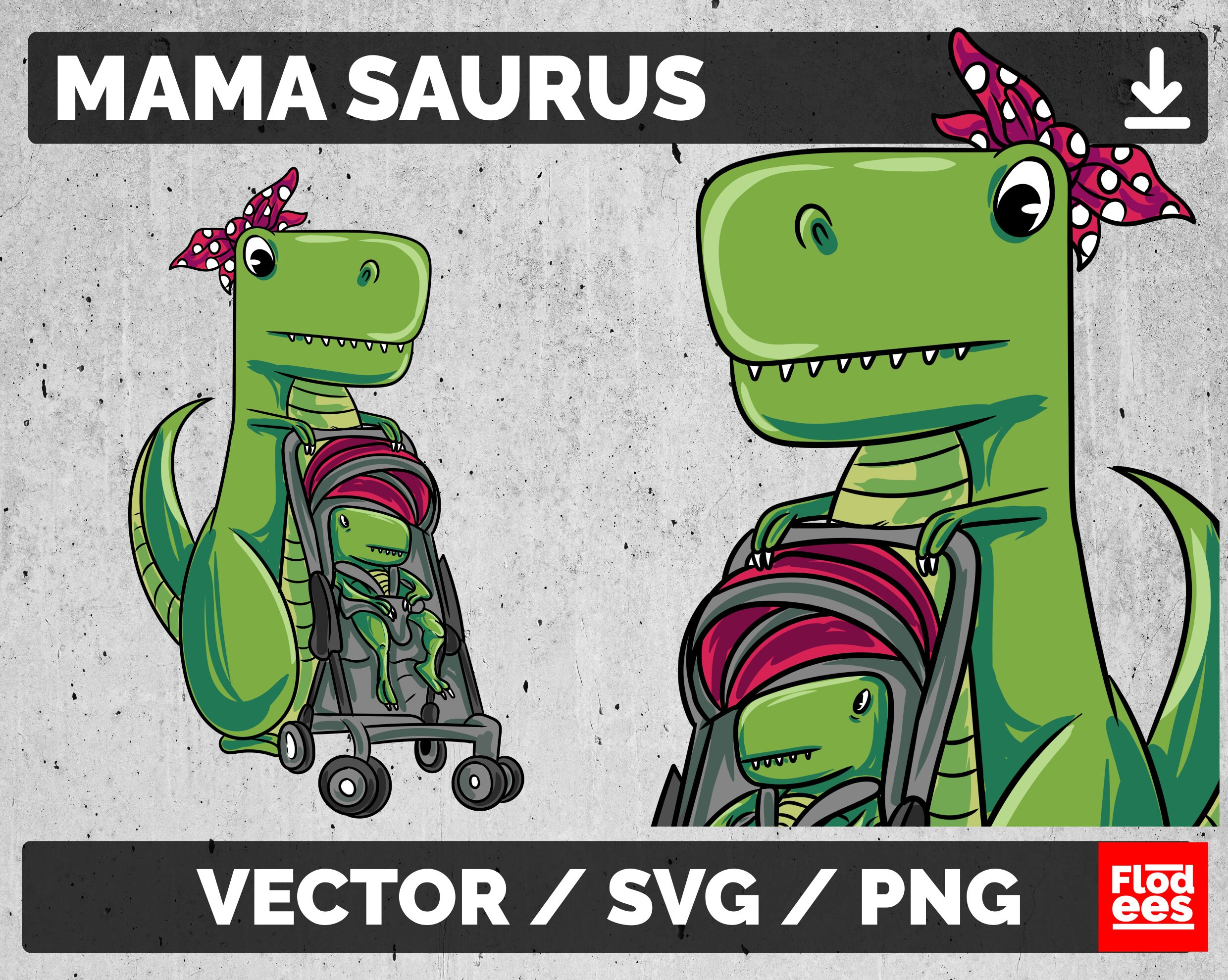 Dinosaur Mom Woman SVG Clipart - Etsy