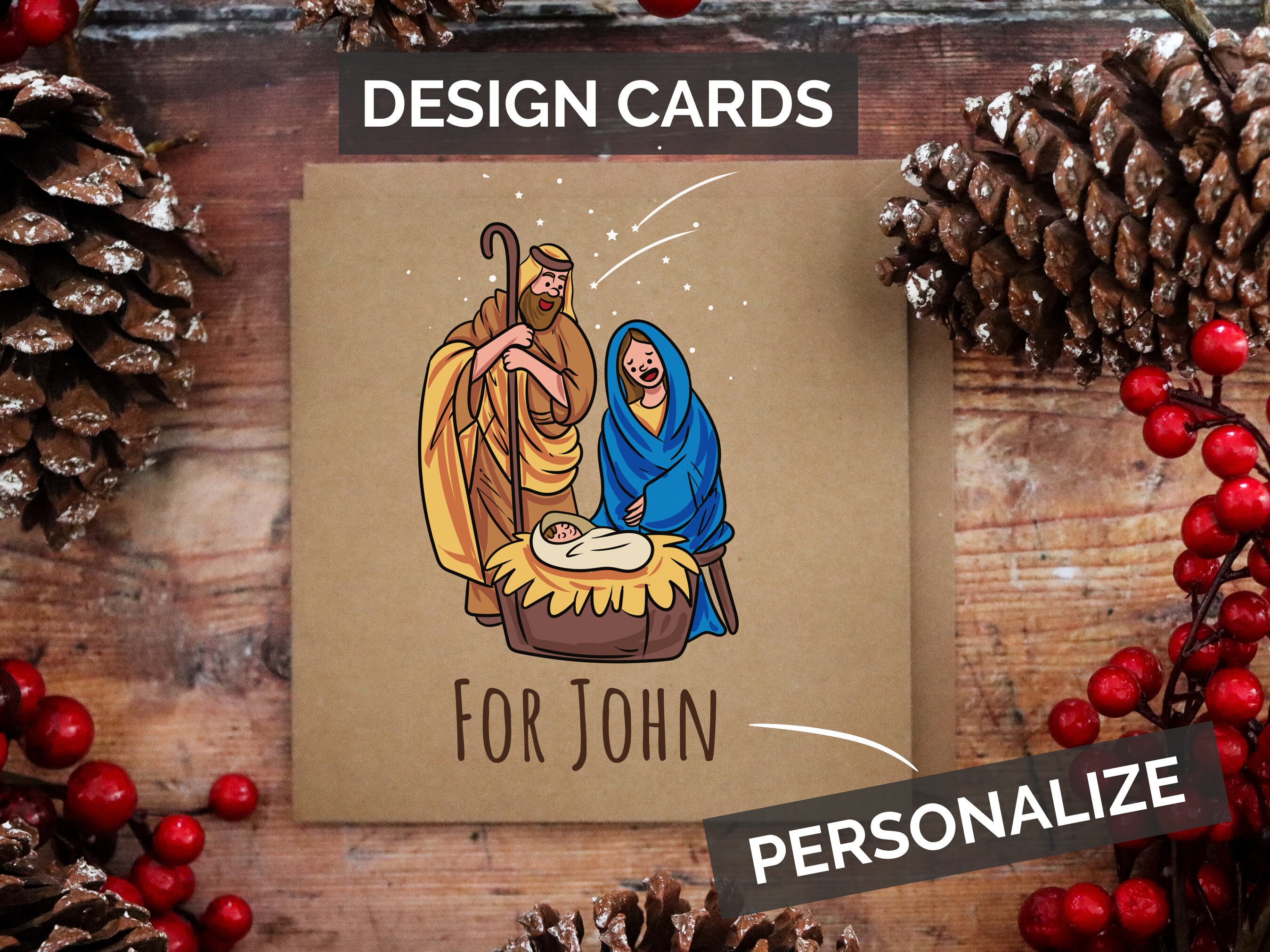 Nutcracker SVG Nativity Scene Clipart / Christmas SVG - Etsy