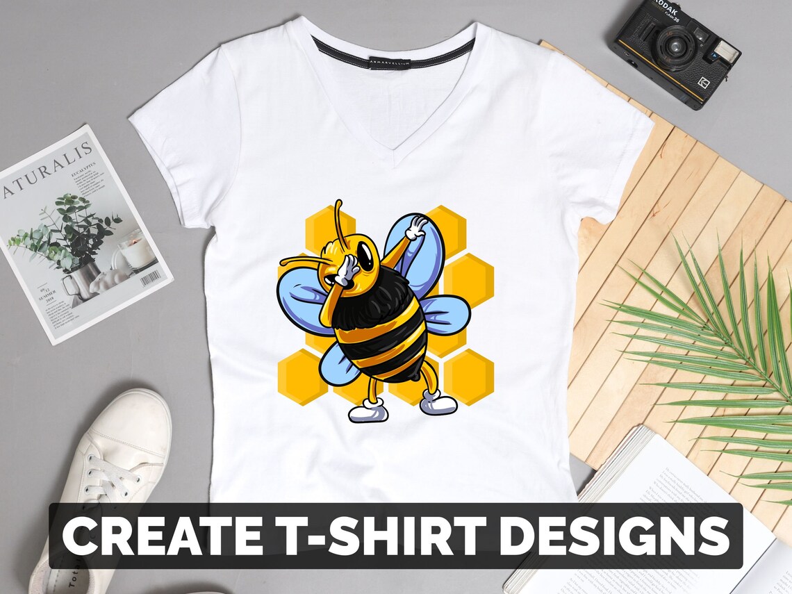 Dabbing Bee Beekeeping SVG File / Beekeeper PNG / Safe the | Etsy