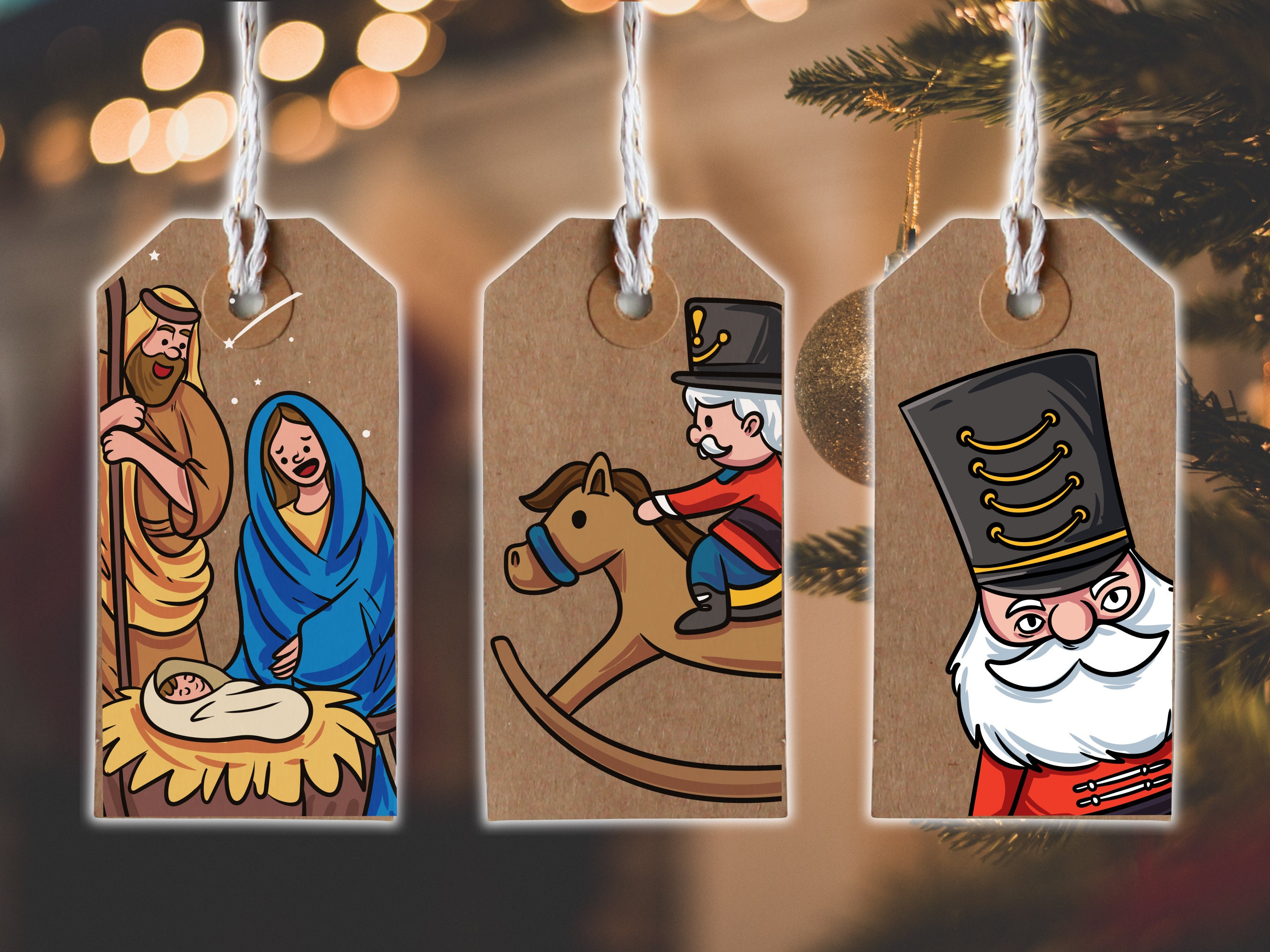 Nutcracker SVG Nativity Scene Clipart / Christmas SVG - Etsy