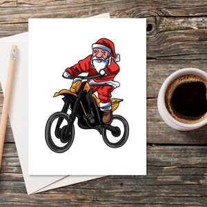 Dirt Bike SVG Santa Motocross PNG - Etsy