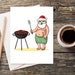 Christmas in July SVG / Grilling BBQ Santa Claus PNG / Grill Party ...
