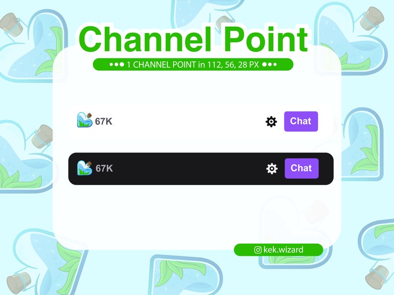Cute Potion Channel Point Twitch | Channel Point | Twitch Channel Point ...