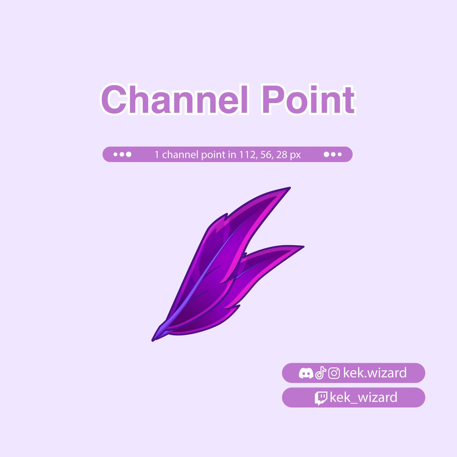 Feather Channel Point for Twitch | Channel Point | Twitch Channel Point ...