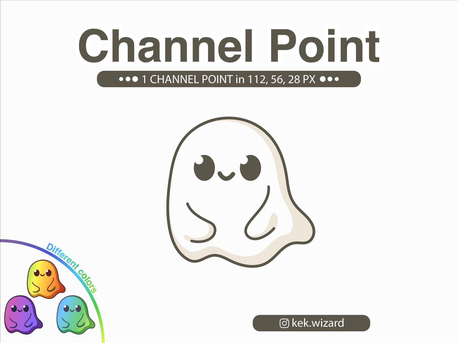 Ghost Channel Point for Twitch | Channel Point | Twitch Channel Point ...