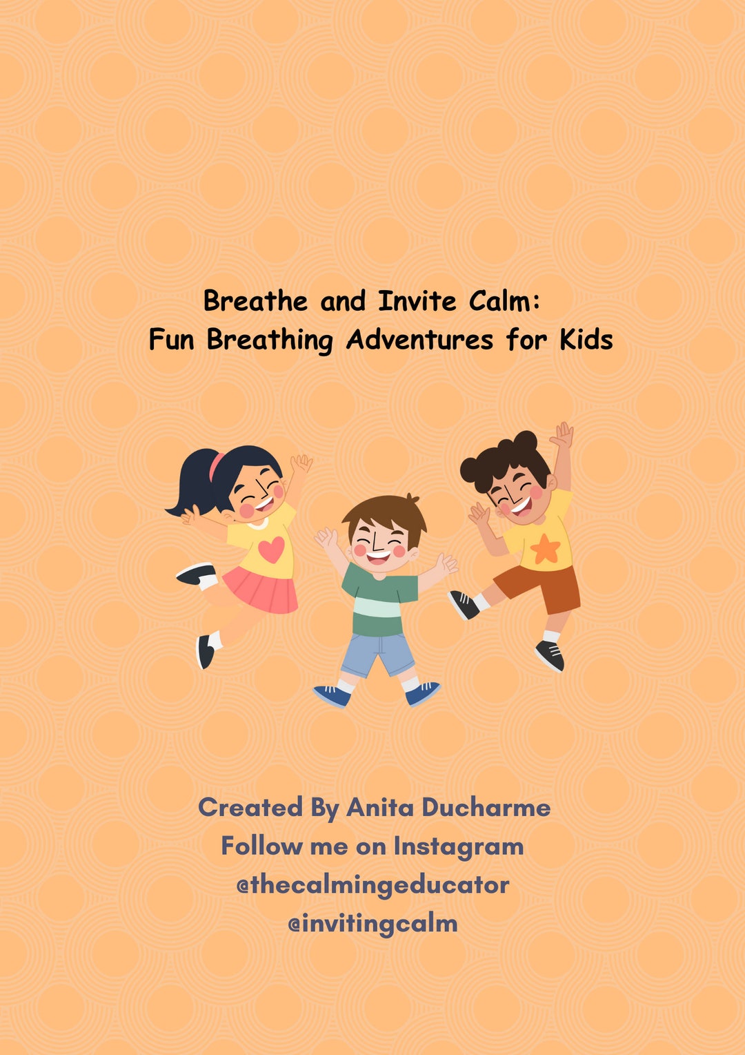 Breathe and Invite Calm- Fun Breathing Adventures for Kids - Etsy