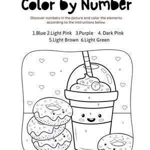 Color by Numbers - Etsy