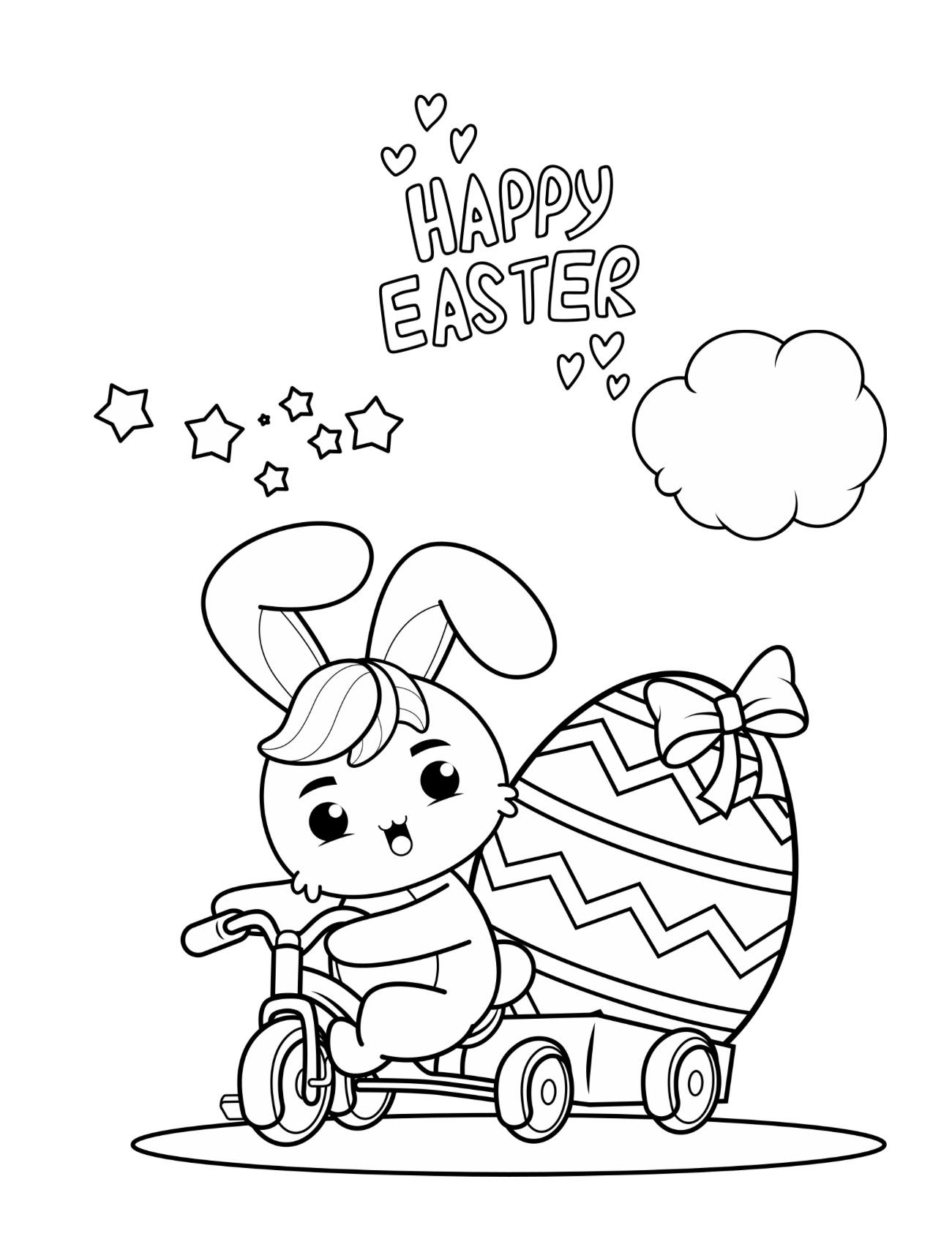 Easter Coloring Sheets - Etsy