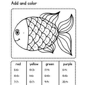 Color by Numbers - Etsy