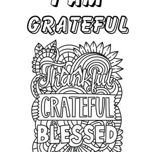 Positive Affirmations Coloring Sheets, Colouring - Etsy