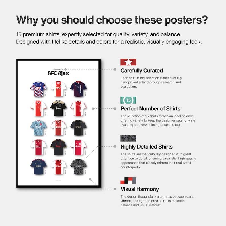 Ajax Poster, Digital Print, Retro Football Art, Instant Download, Ajax ...