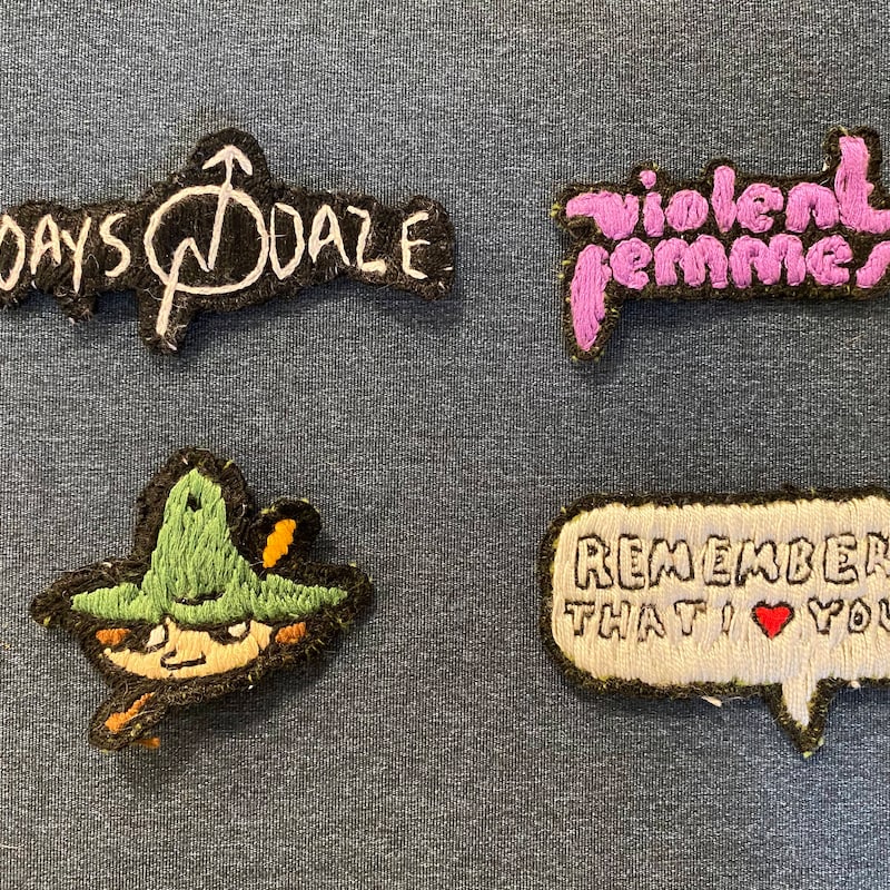 Hand Embroidered Patches - Etsy