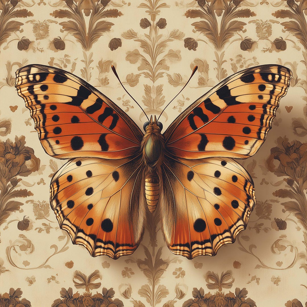 Butterfly Art Butterfly Art Prints Butterfly Art Prints Set Butterfly ...