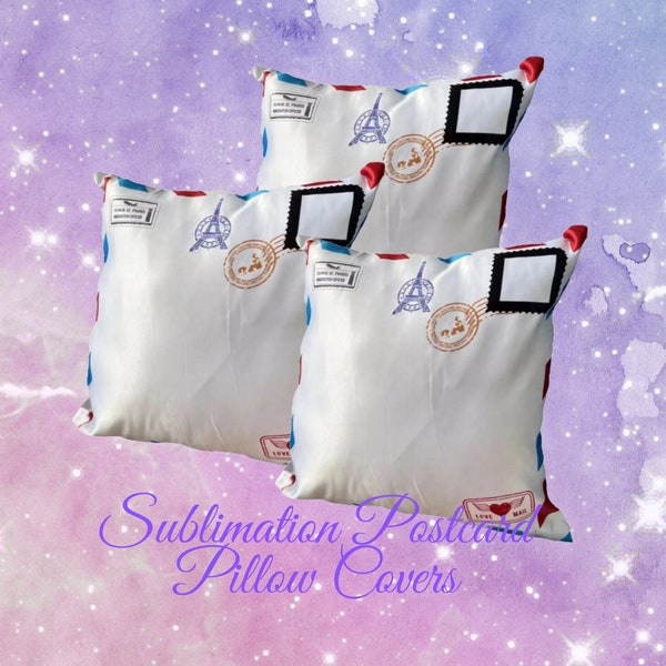 Postcard Pillow - Etsy
