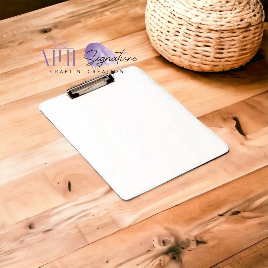 SUBLIMATION CLIPBOARD, Metal Clip Board, Office Supplies, Clip Board ...