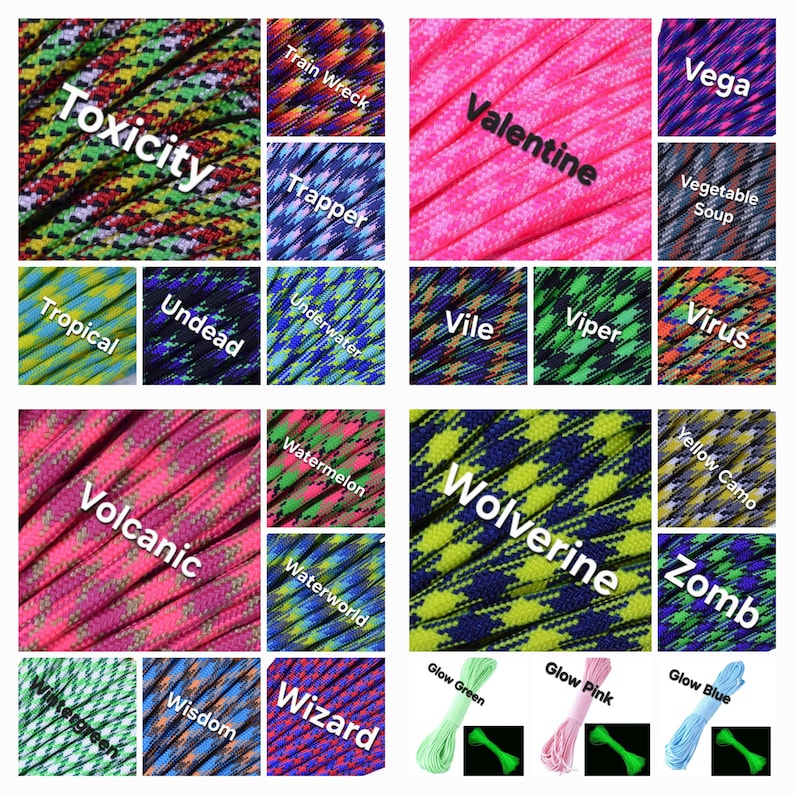 Handmade Two-tone Paracord Dog Coupler With Custom Lengths - Leash ...