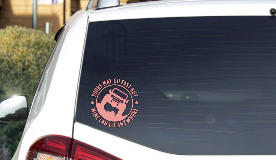 Funny Car Decal, Window Decal, Custom Decal, Car Window, Laptop Decal ...