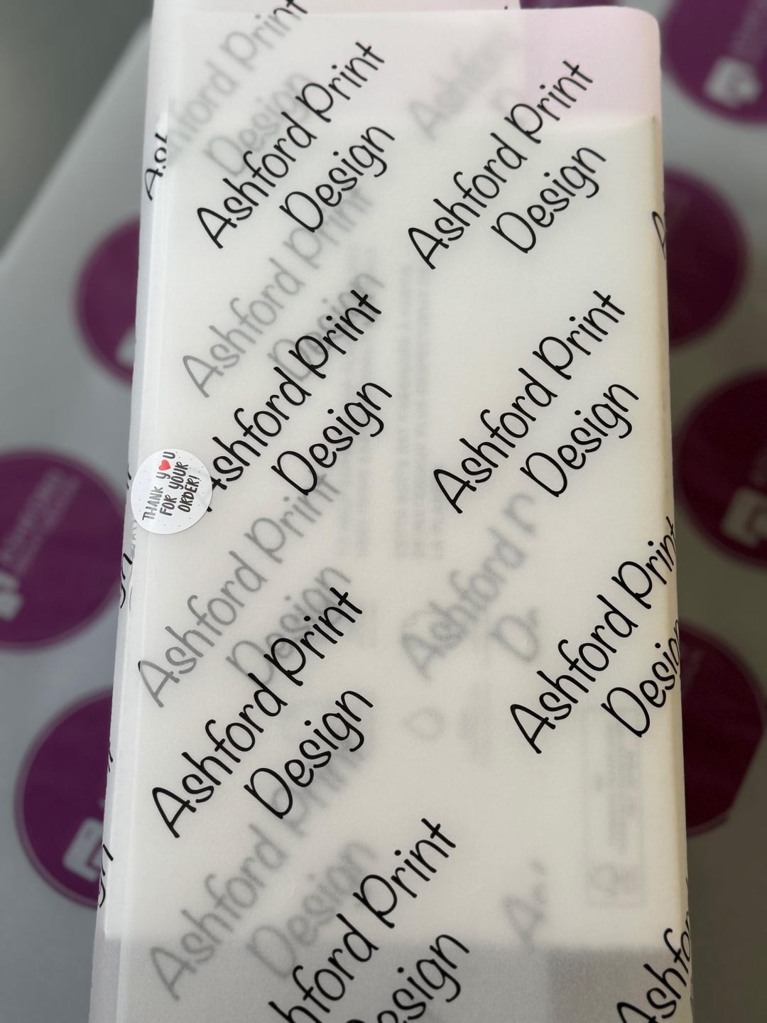 Personalised Packaging Paper ,vellum Paper,, Tracing Paper , Wedding ...