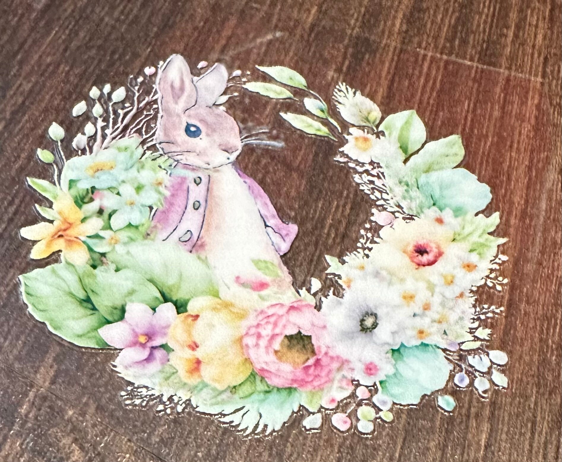 UV-DTF Flopsy Bunny. Easter. Hobby. Craft - Etsy UK