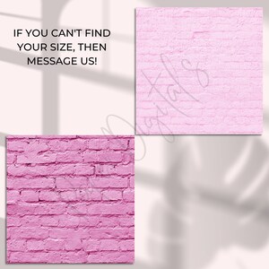 Pink Brick Digital Scrapbook Paper Pack Digital Backdrops Brick Wall ...