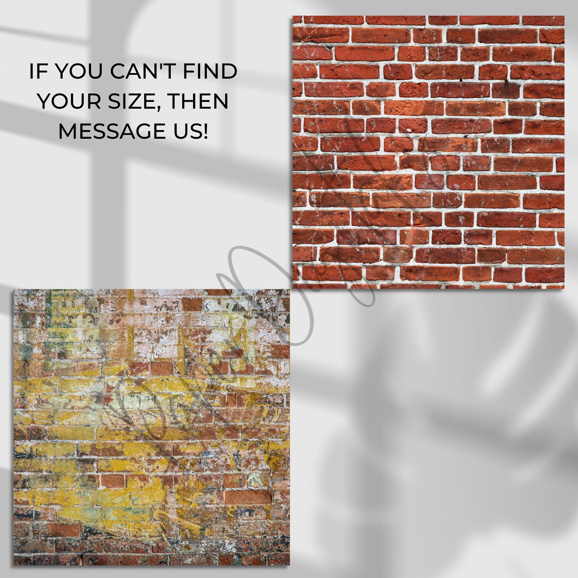 Brick Walls Textures Brick Digital Paper Pack Brick Wall - Etsy