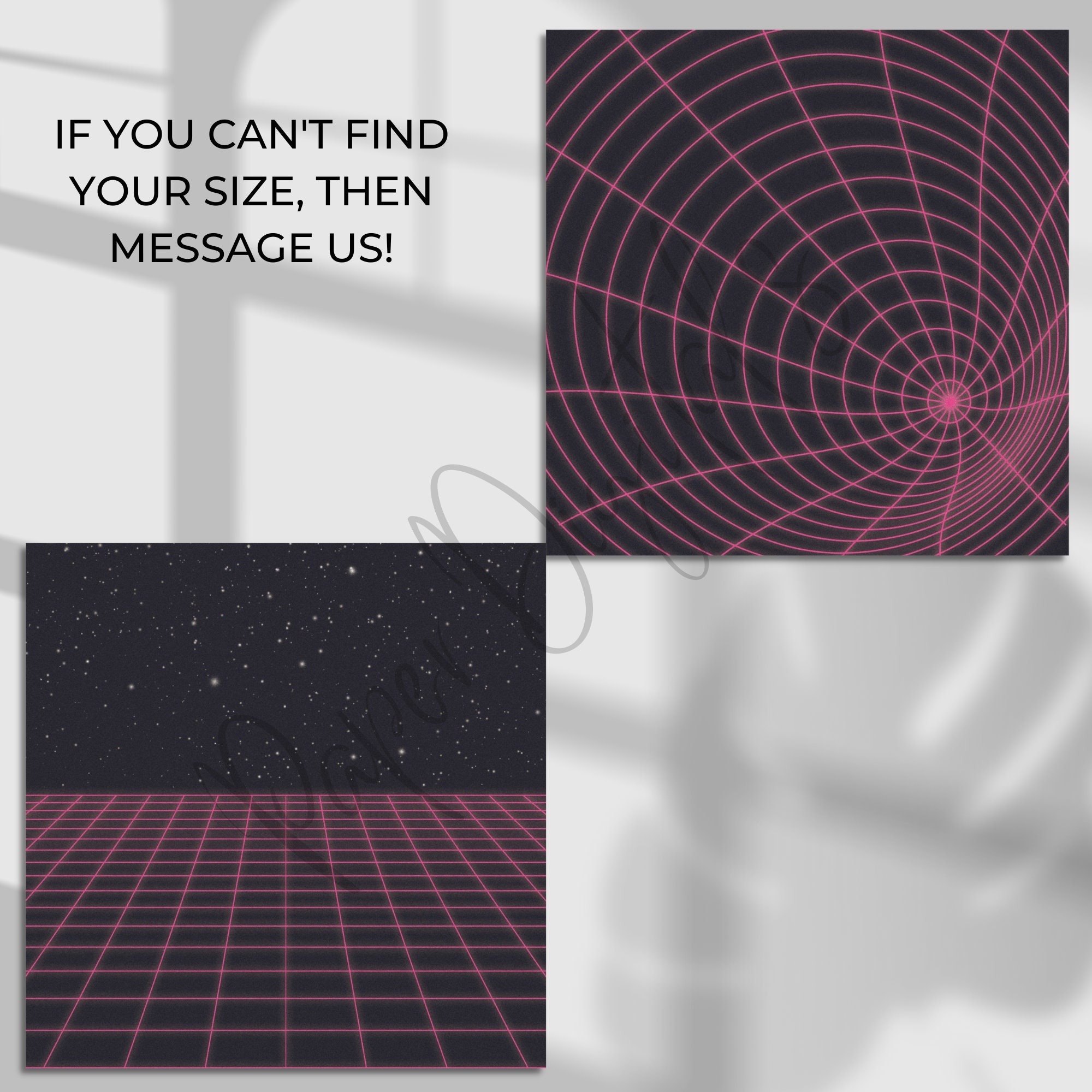 Vaporwave Digital Paper Pack. Scrapbooking Paper Pack - Etsy