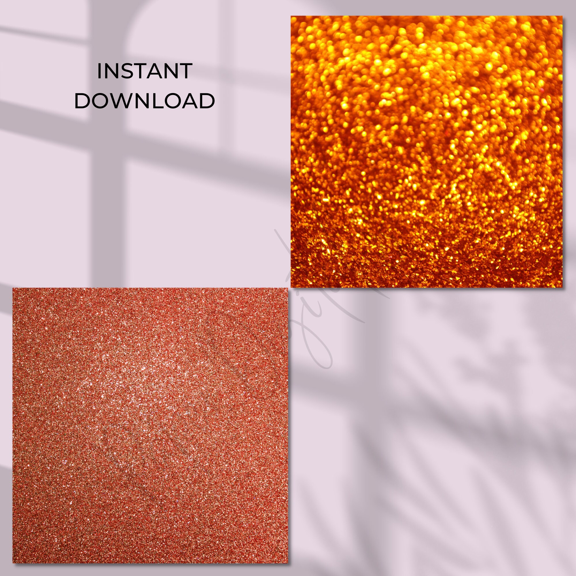 Red Orange Glitter Digital Papers, Background Digital Paper, Diy Logo ...