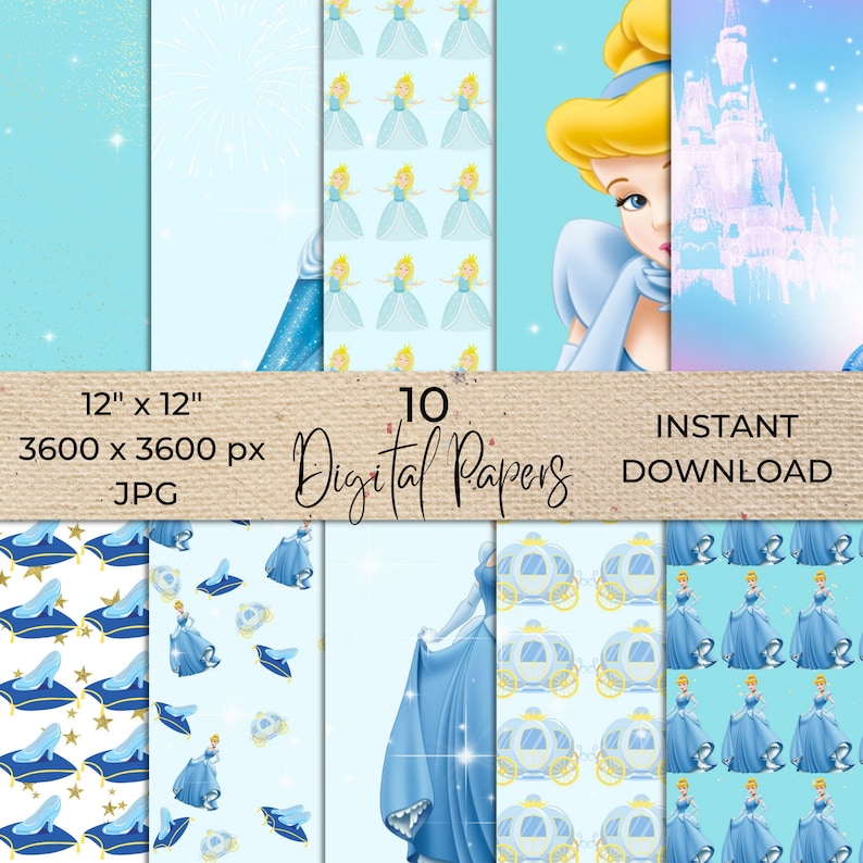 Cinderella Paper High Quality, Cinderella Paper, Cinderella Digital ...