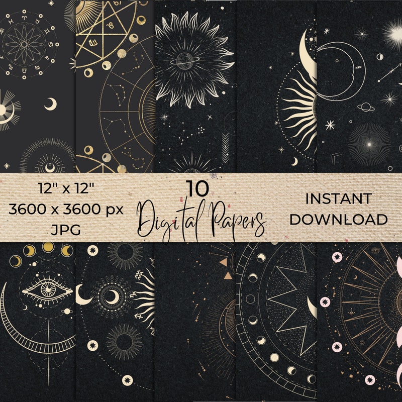 Astrology Wallpaper - Etsy