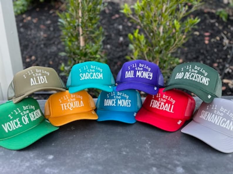 I'll Bring The... | Group Hats | Bachelorette Hats - Etsy