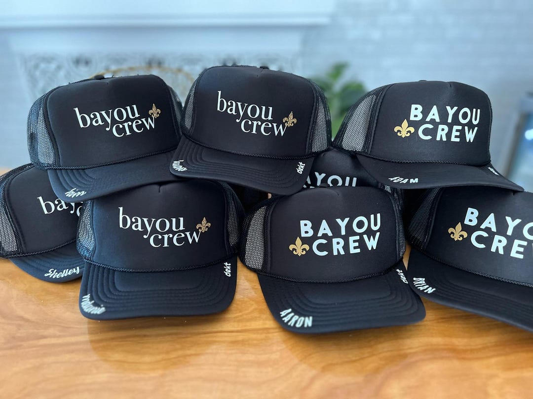 Bayou Crew Hats | New Orleans Hat | Louisiana Hat - Etsy