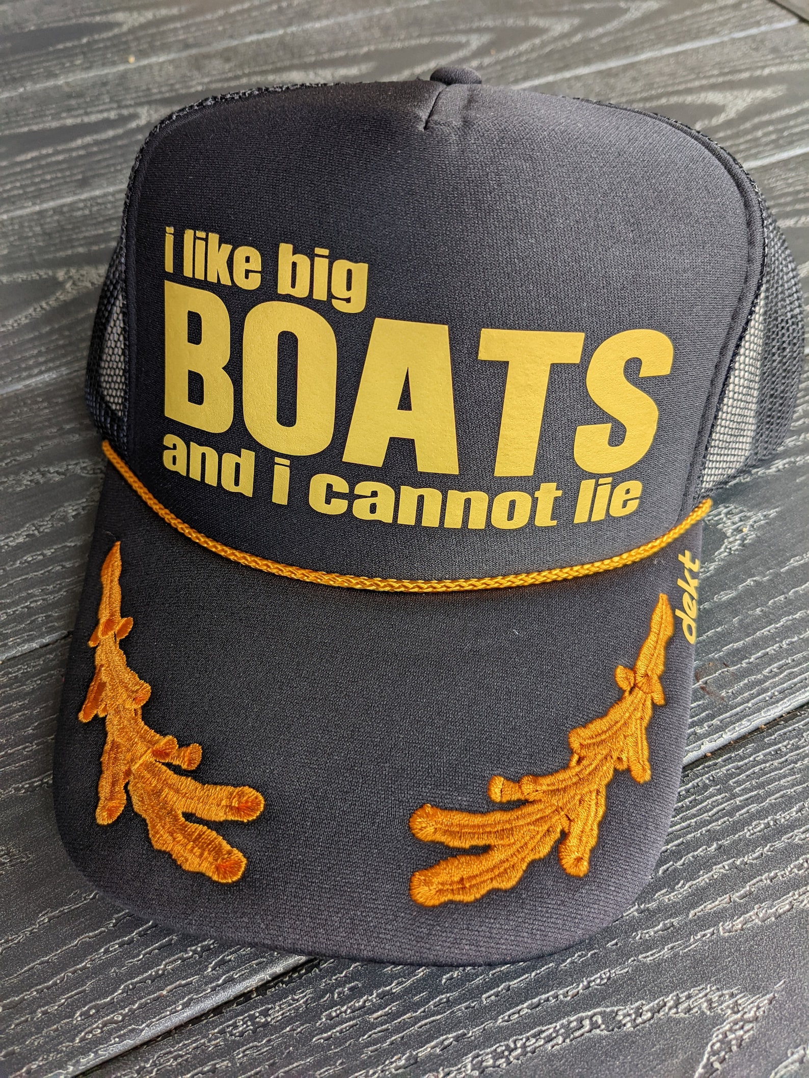 Nautical Trucker Hats Boat Hats Nautical Party Hats - Etsy