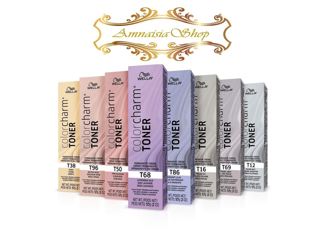 Wella Color Charm Cream Toner T12, T16, T68, T69, T86 - Etsy
