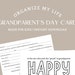 Happy Grandparents Day Card, Greeting Card for Grandma and Grandpa ...