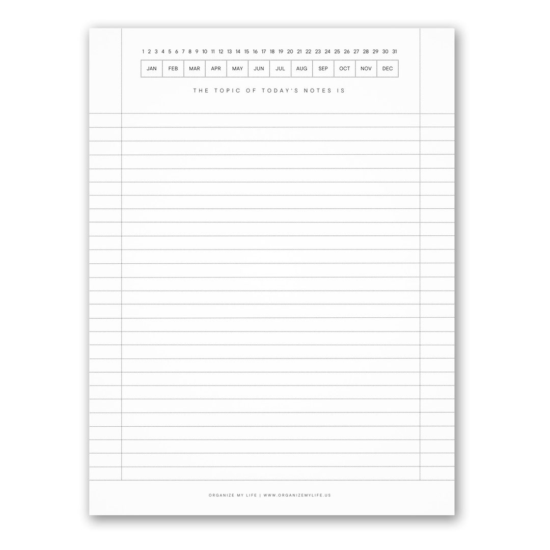 Work From Home Notepad to Do List Notepad 8x11 Meeting Minutes Note Pad ...