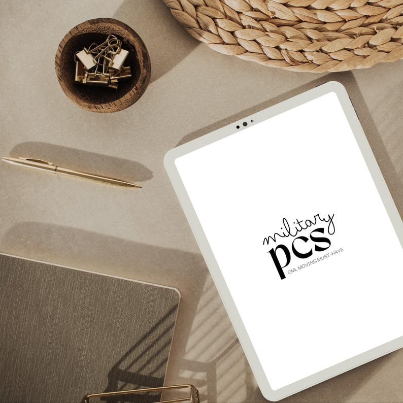 Military PCS Guide, Moving Packet, Relocating Tracker, Moving Tracker ...