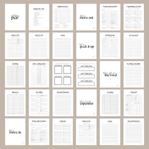 Military PCS Guide Moving Packet Relocating Tracker Moving - Etsy