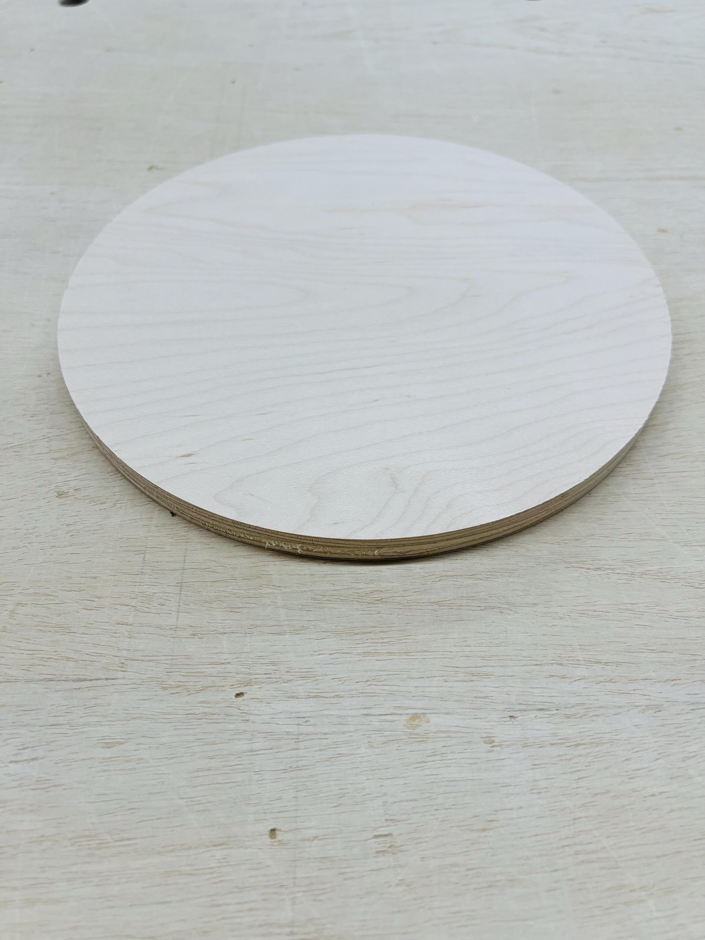 Craft Wood Circles, Unfinished Wood Circle Cutout for DIY Projects ...