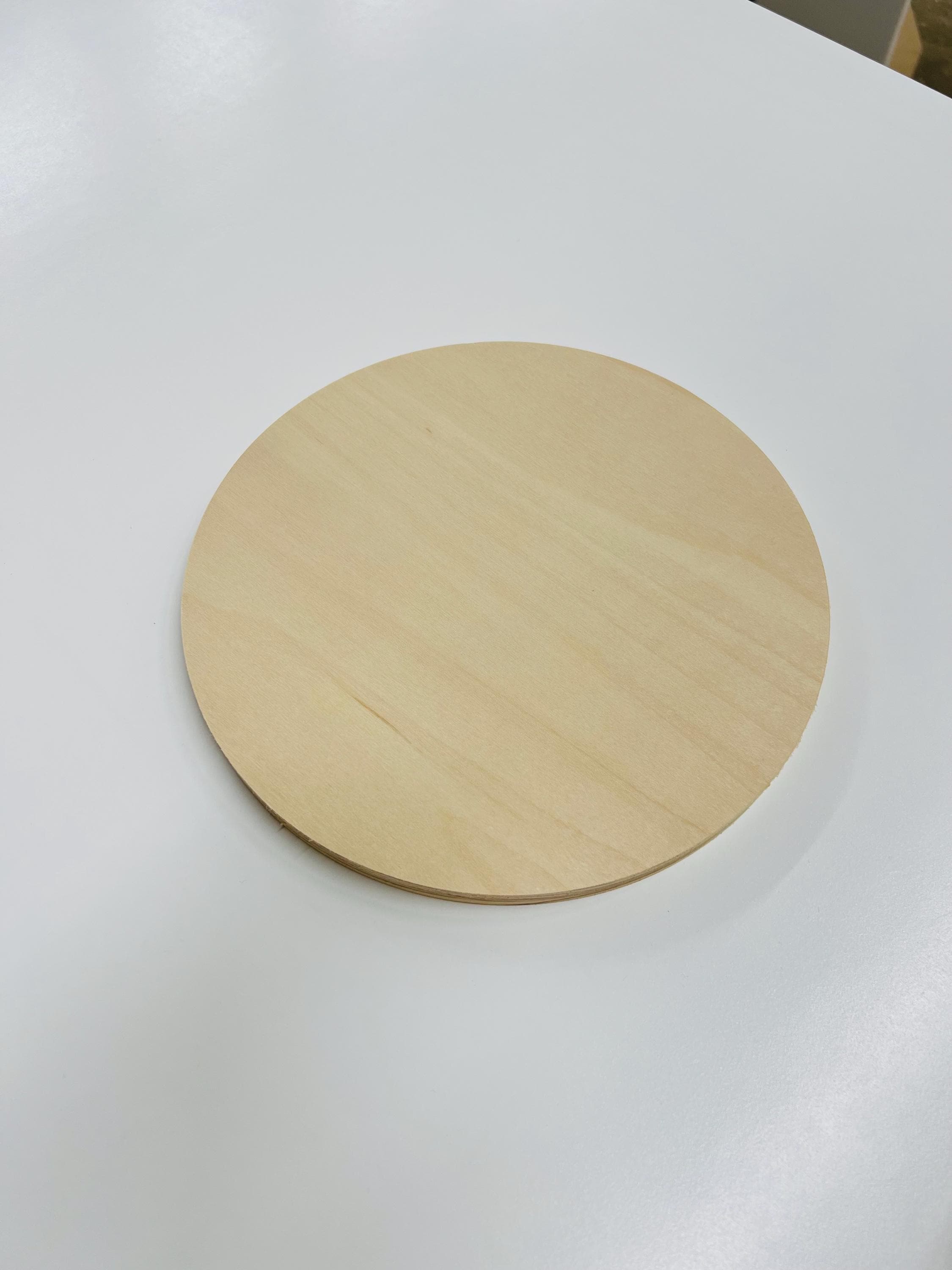 Craft Wood Circles, Unfinished Wood Circle Cutout for DIY Projects ...